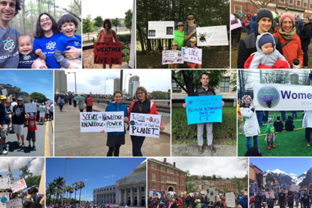 We marched for science and the climate! | Robert & Patricia Switzer ...